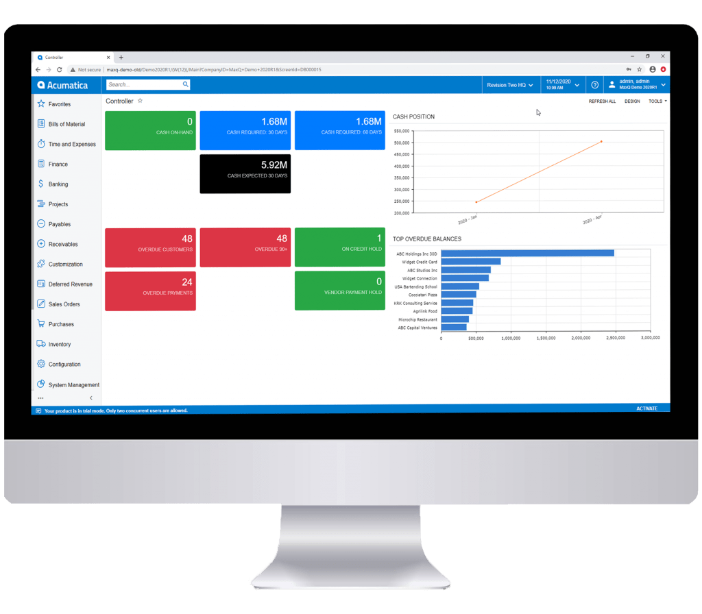 Acumatica ERP | ERP Solution for Tailored Operations for Each Business